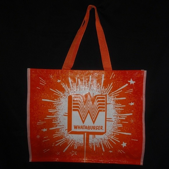 Whataburger | Bags | Whataburger Xl Orange Tote New | Poshmark